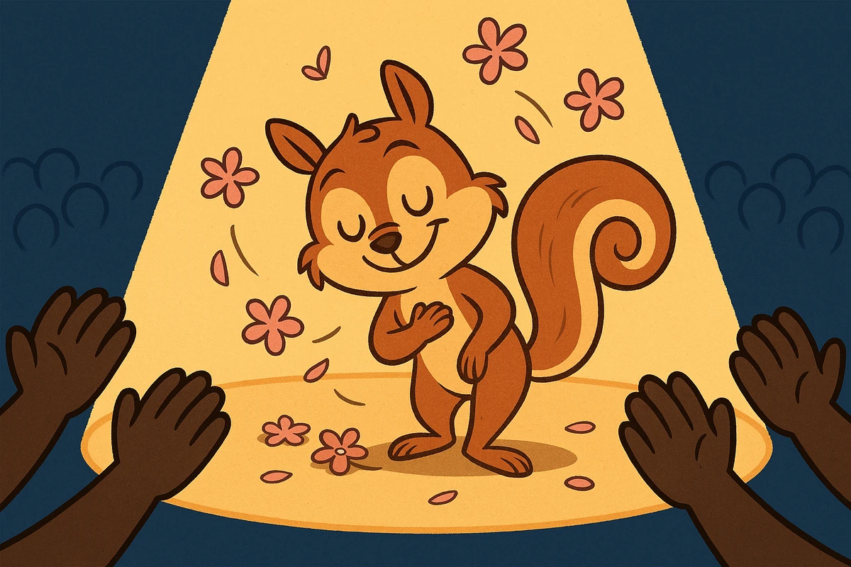 A squirrel's performance (Copilot AI stuff) | Fan art Fun Wiki | Fandom