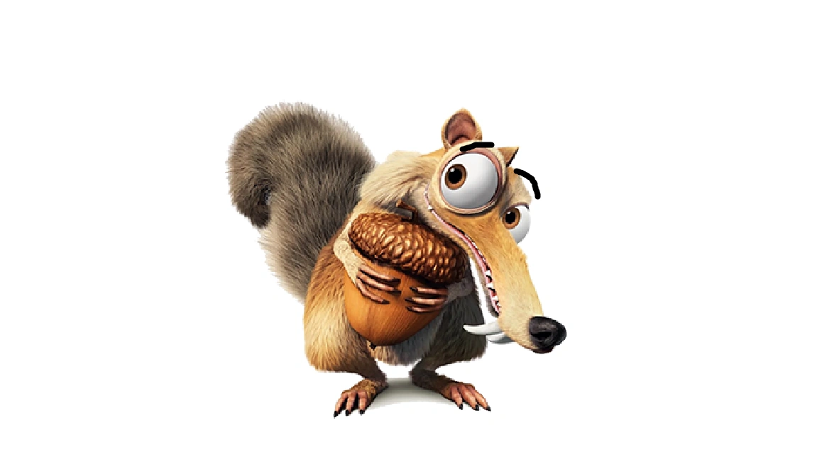 Scrat (Ice Age) with Eyebrow by SidabaTheToonLord (DeviantArt stuff ...