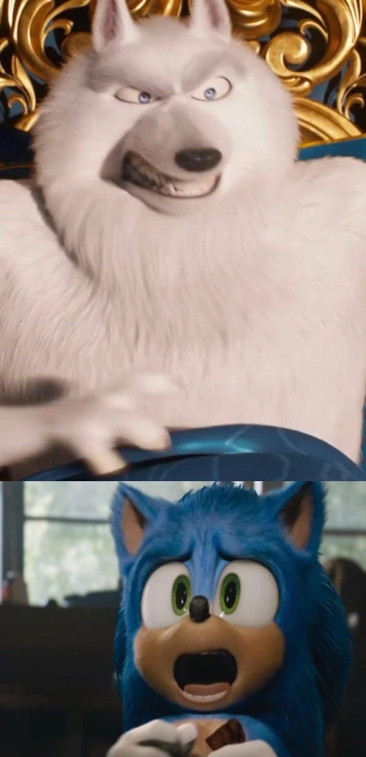 Sonic is scared of Jimmy Crystal by MaxietheFox2005 (DeviantArt stuff ...