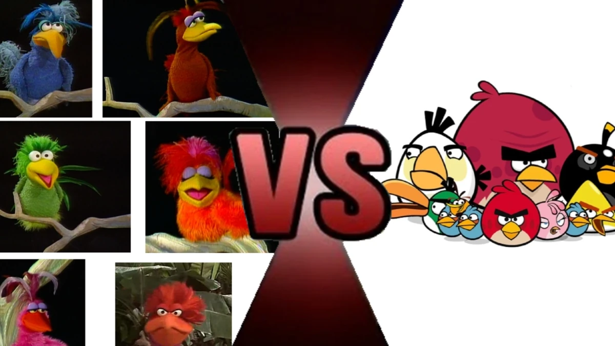 The Muppet Birds vs. The Angry Birds by Snjxjn (DeviantArt Stuff) | Fan ...