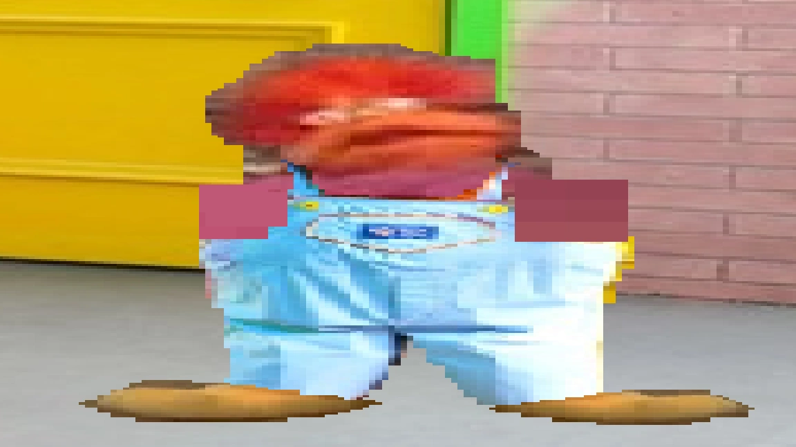 What if Duke Bird Wears Overalls (Muppet Wiki Stuff) | Fan art Fun Wiki ...