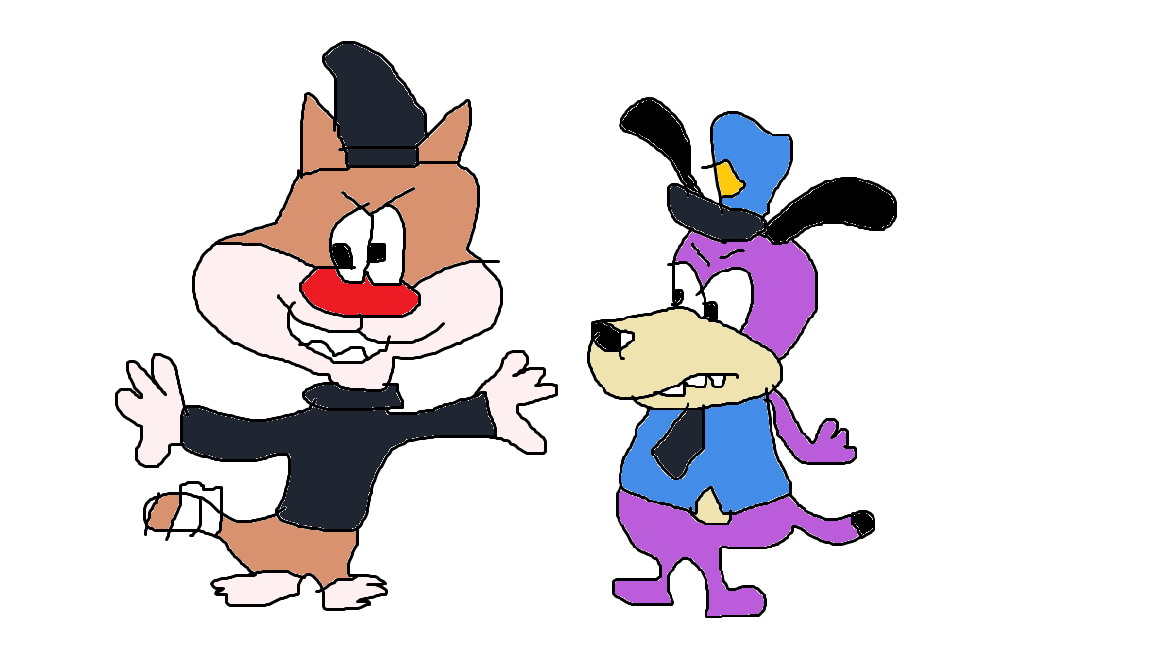 Rowdy And Peanut Joe Murray Style Art Stuff Fan Art Fun Wiki Fandom