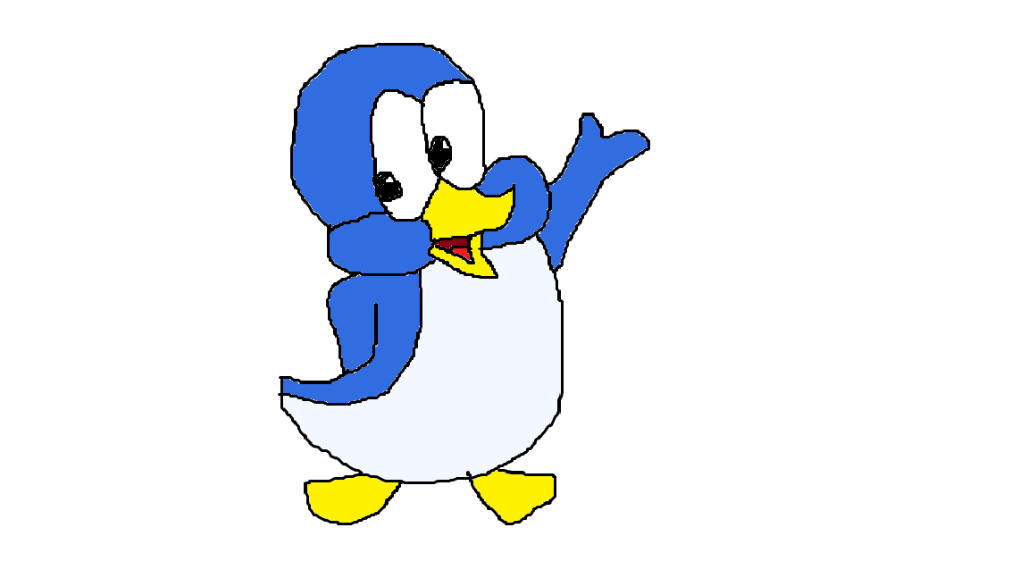 Tuxie in style of Chilly Willy (art STUFF) | Fan art Fun Wiki | Fandom