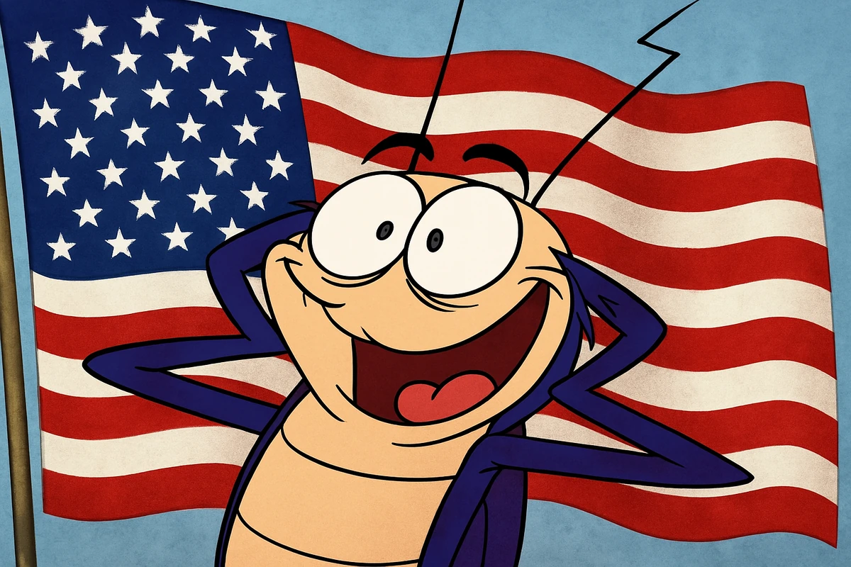 Reg Roach singing National Anthem with the Flag (Copilot Al) | Fan art ...