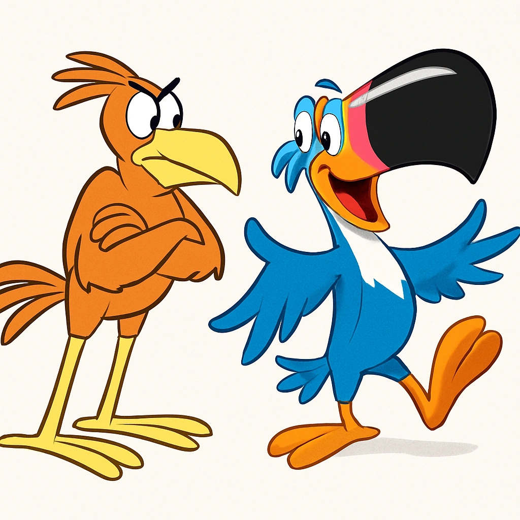 Sonny the Cuckoo Bird meets Toucan Sam by mnwachukwu16 (DeviantArt stuff) | Fan art Fun Wiki ...