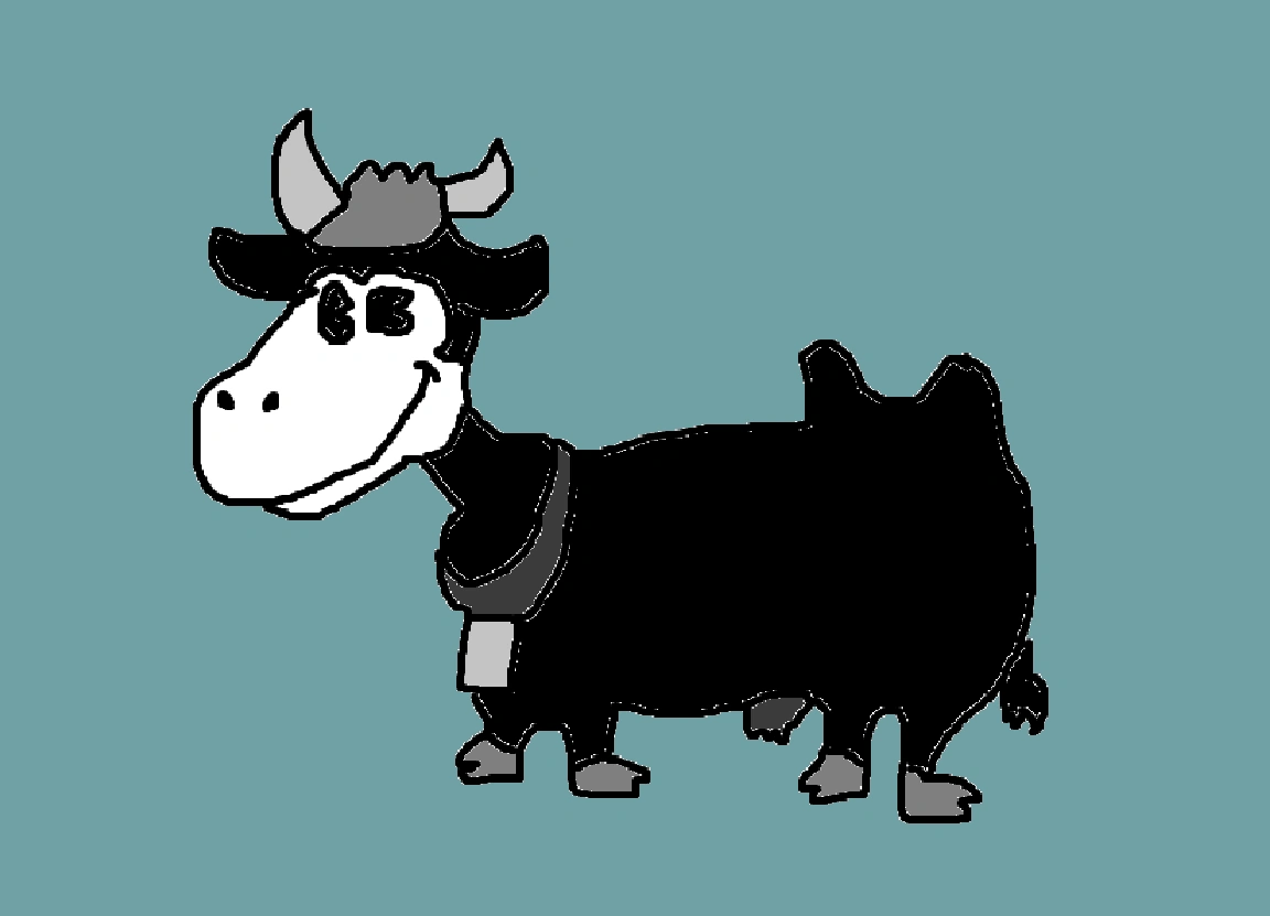 Rubberhose Cow by SidabaTheToonLord (DeviantArt stuff) | Fan art Fun ...