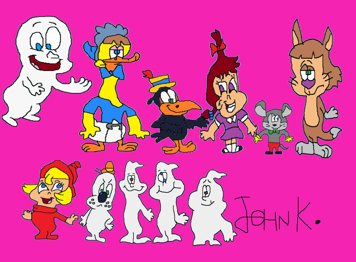 Casper and Friends by John Kricfalusi (Facebook stuff) | Fan art Fun ...