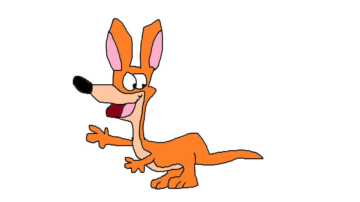 Kangaroo in Mike Milo style (DeviantArt stuff) | Fan art Fun Wiki | Fandom