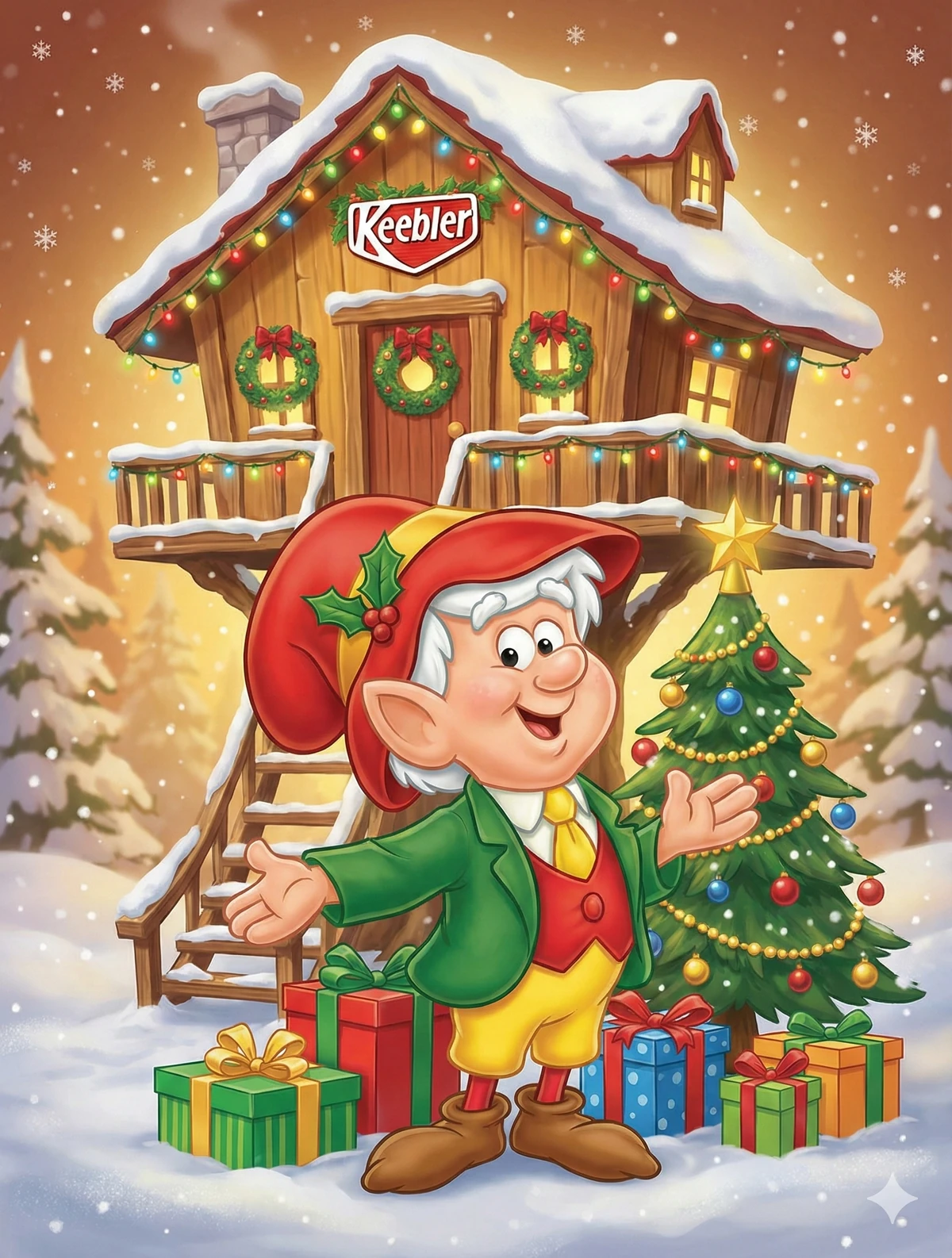 Ernie the Keebler Elf at Christmas (AI stuff) | Fan art Fun Wiki | Fandom