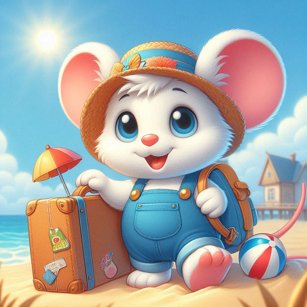 Diddl on Vacation (Bing AI stuff) | Fan art Fun Wiki | Fandom