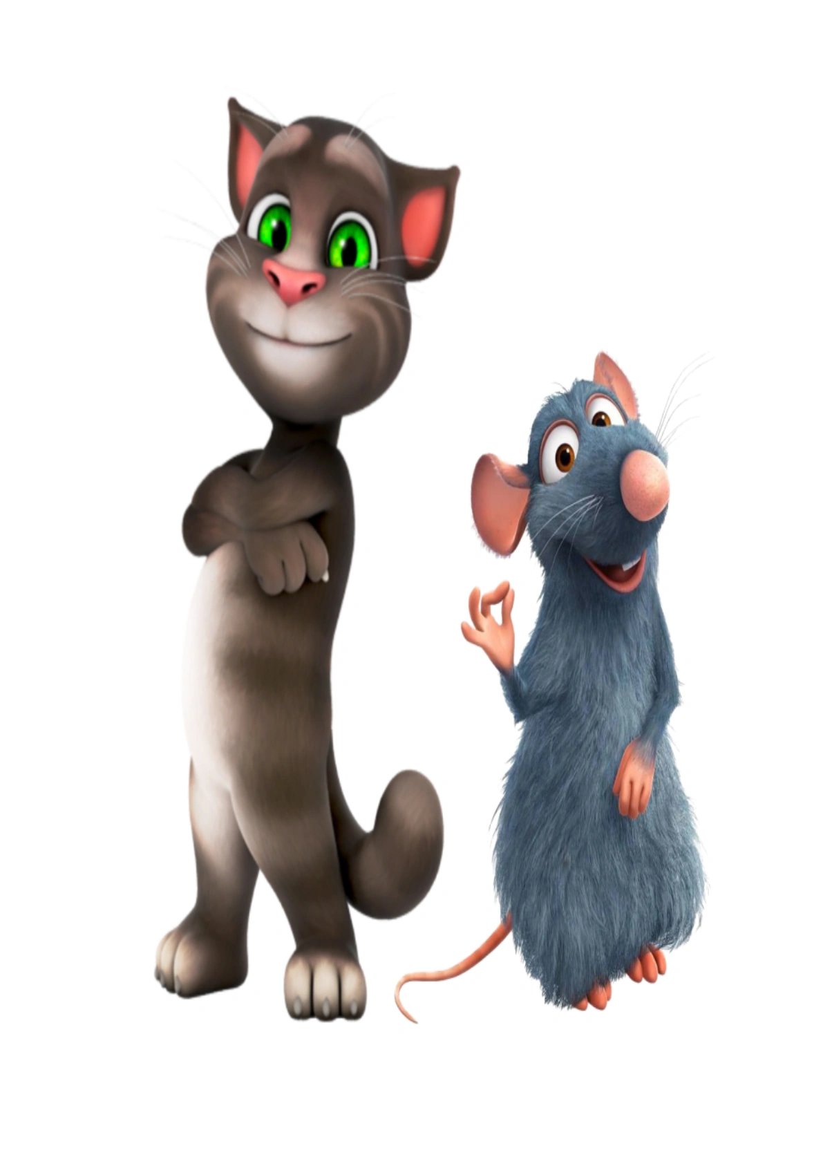 Talking Tom with Remy the Rat by JoeyHensonStudios (DeviantArt stuff ...