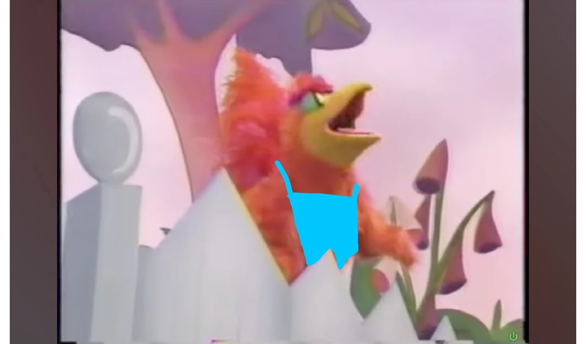 Doris Bird Wears Overalls (Muppet Time) | Fan art Fun Wiki | Fandom