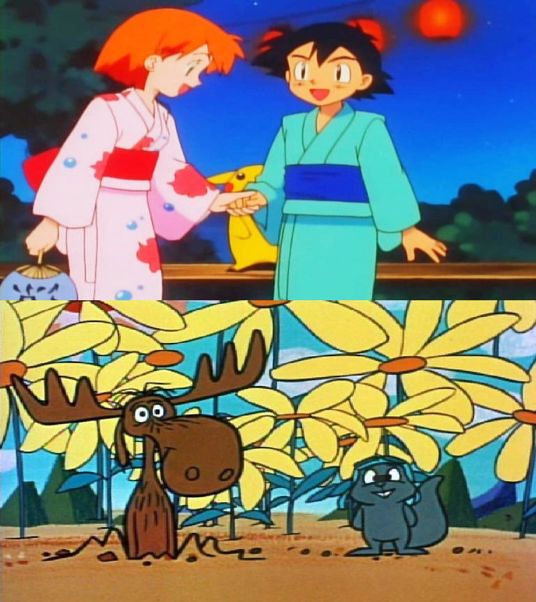 Rocky and Bullwinkle love PokeShipping by MaxietheFox2005 (DeviantArt ...