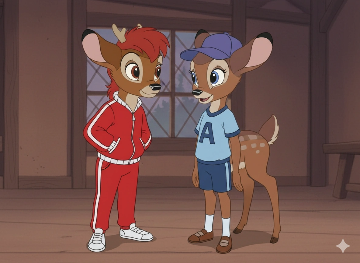 Ronno as Dark Heart and Faline as Christy (Gemini) | Fan art Fun Wiki ...