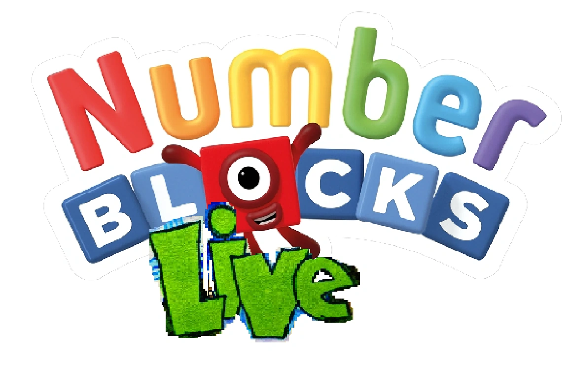 Numberblocks LIVE! (logo) By wilduda | Fan art Fun Wiki | Fandom