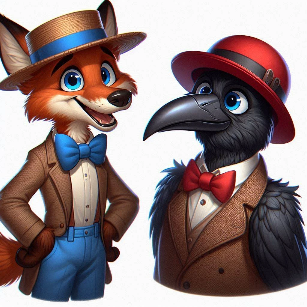 FAUNTLEROY FOX AND CRAWFORD CROW by mnwachukwu16 (DeviantArt stuff ...