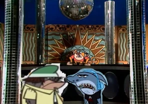 Windsor Gorilla performed in the disco club stage with Sharkowski and ...