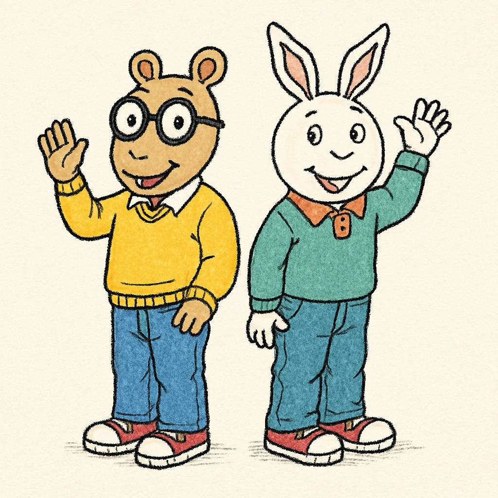 Arthur Read and Buster Baxter by mnwachukwu16 (DeviantArt stuff) | Fan art Fun Wiki | Fandom