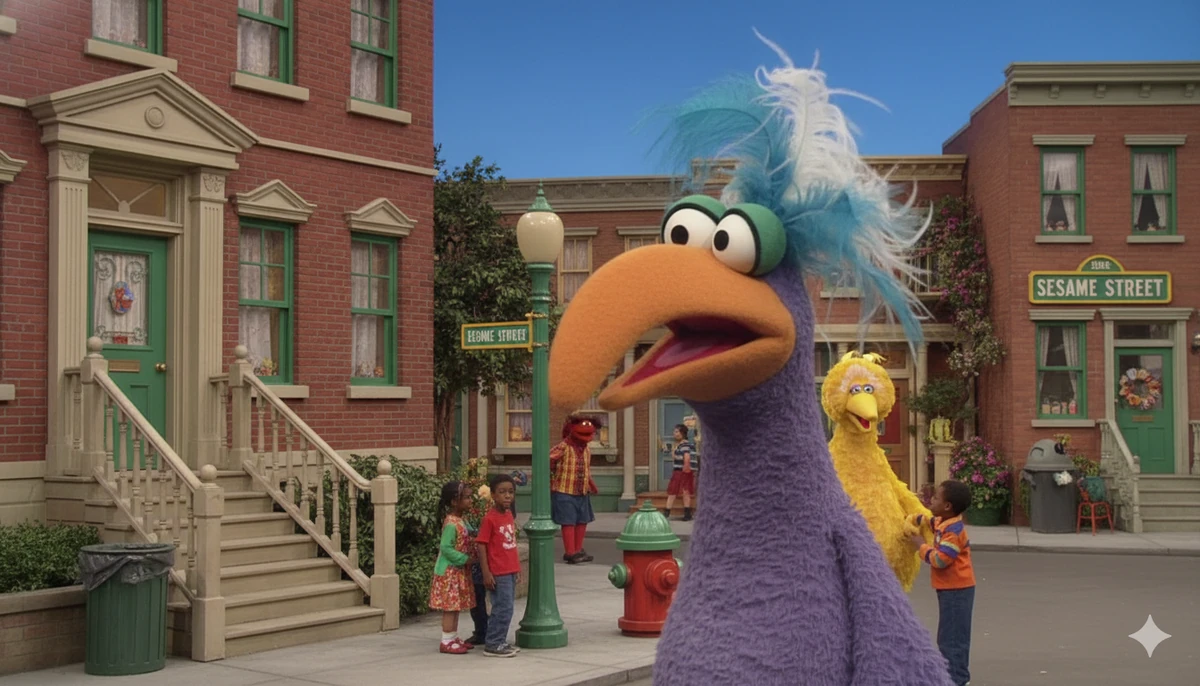 Mel Bird in Sesame Street | Fan art Fun Wiki | Fandom