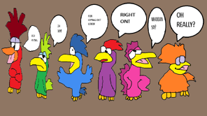 What if The Muppet birds Swapped Colors (Muppet Wiki Stuff) | Fan art ...