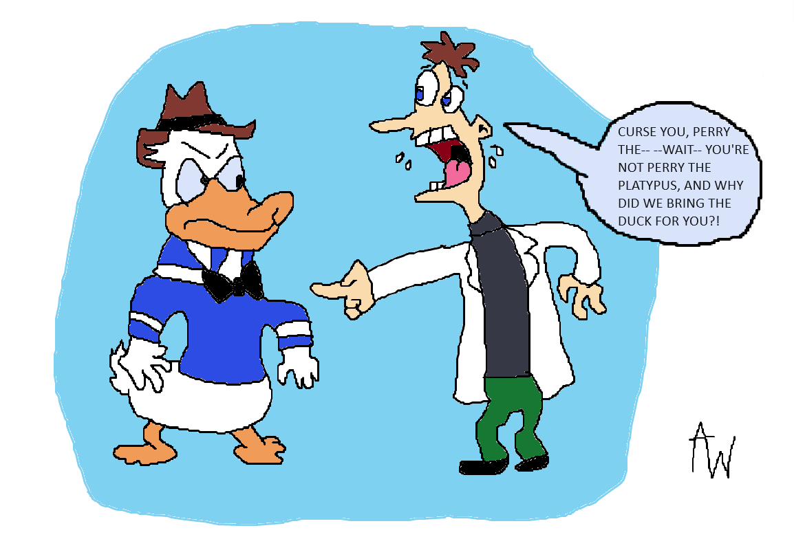 Doofenshmirtz meets Agent DD by StudioBueno (DeviantArt stuff) | Fan ...