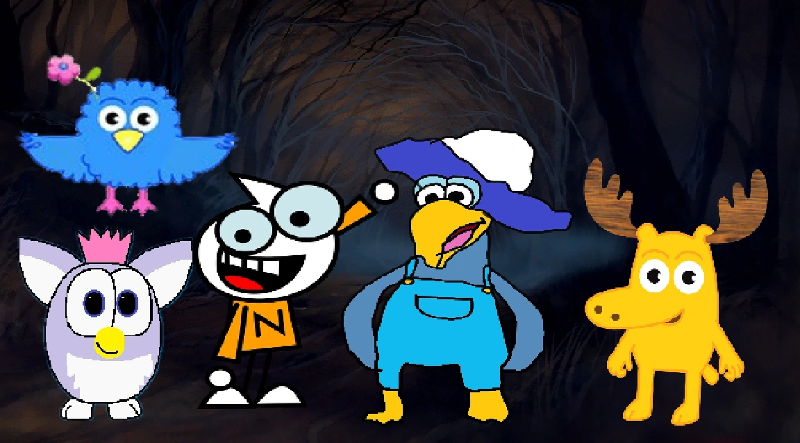 Mel Bird and his Hayes crew by Cole Hayes (YouTube stuff) | Fan art Fun ...