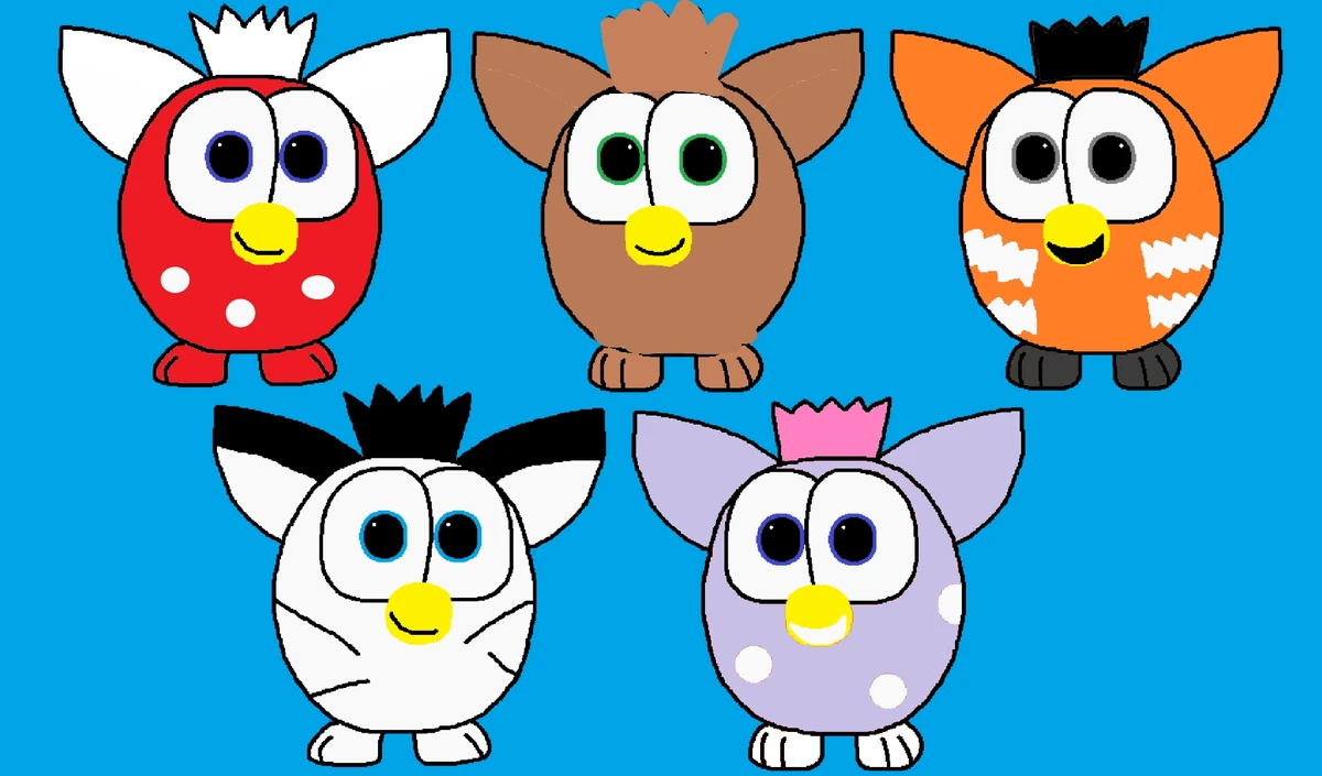 What if 5 Furby Mix Characters Have Backwards colors (except Boh-Boy ...