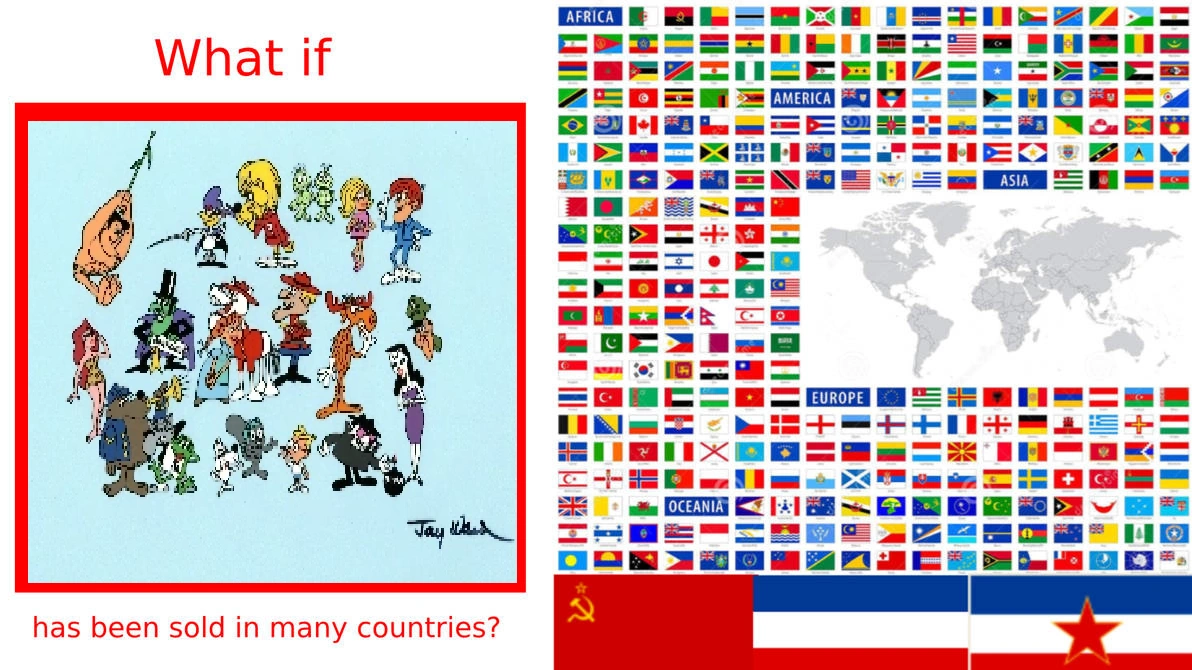 Sold in Many Countries: Jay Ward Characters by timmybrisbyfan1925 ...