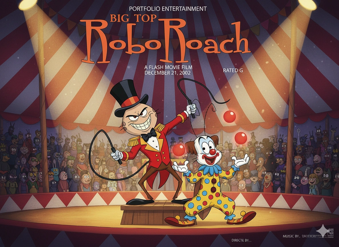 Portfolio Entertainment Presents Big Top RoboRoach (Flash movie film ...