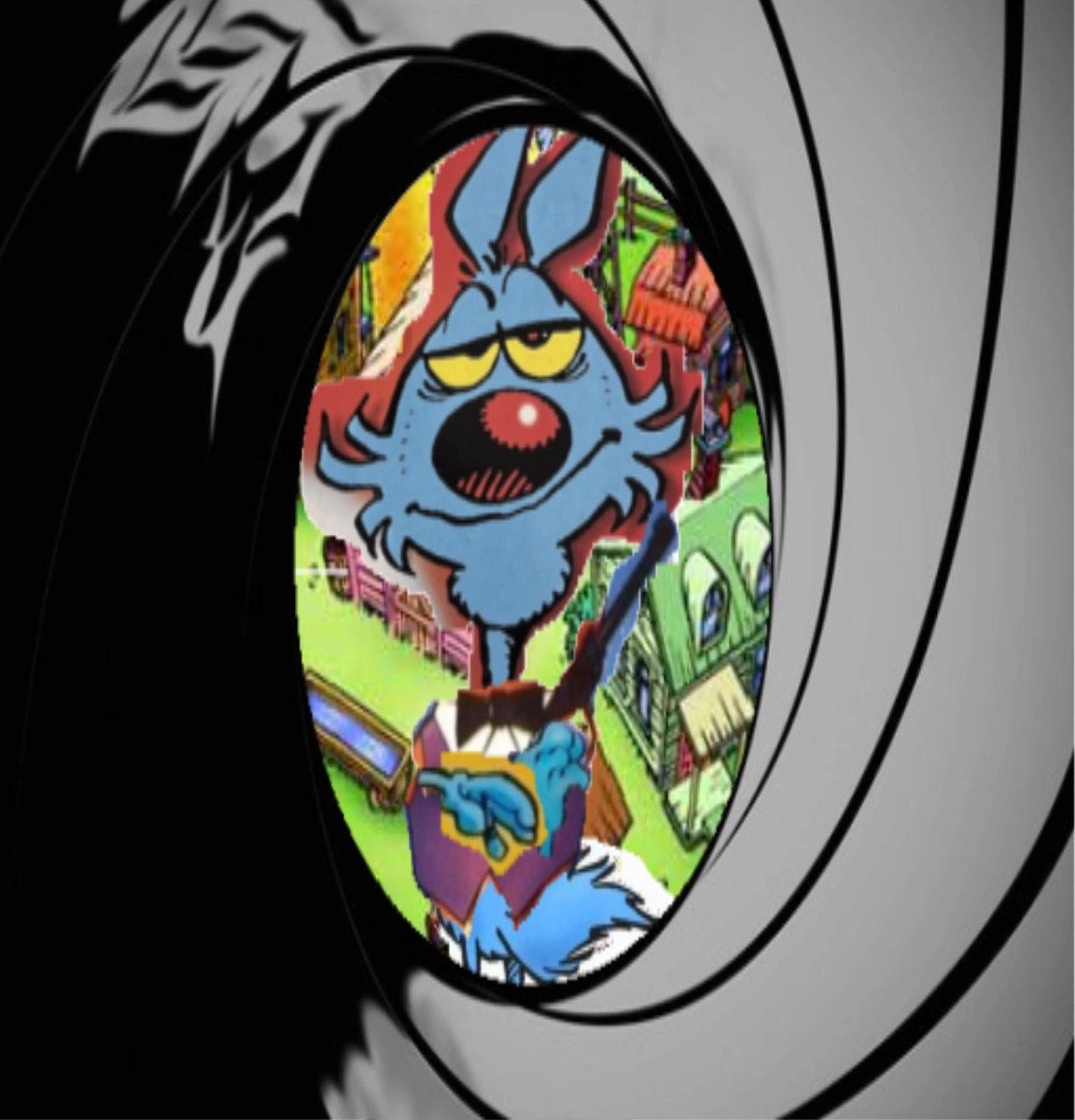 Lupo Alberto as James Bond (art STUFF) | Fan art Fun Wiki | Fandom