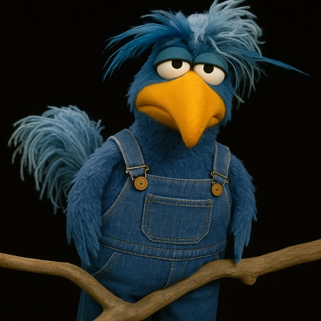 Mel Bird Wears Overalls (Copilot AI Stuff) | Fan art Fun Wiki | Fandom