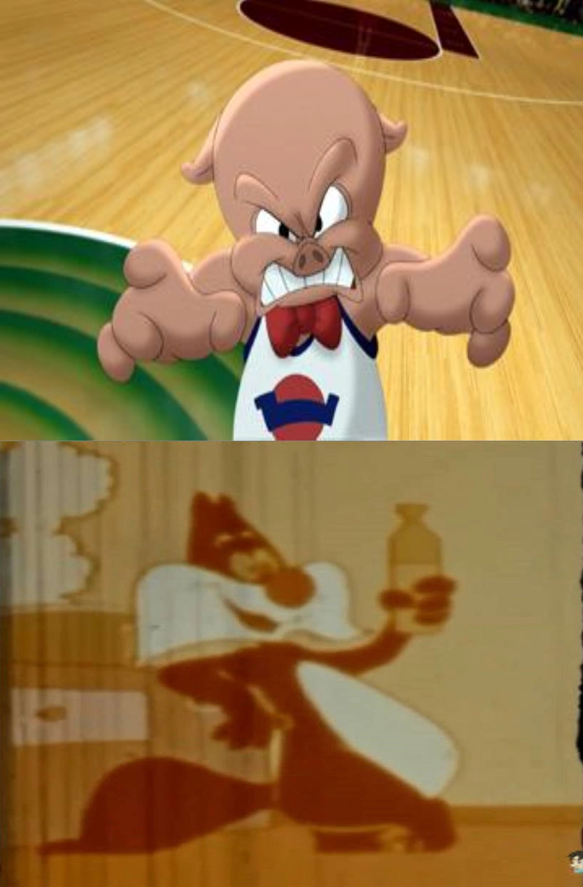 Porky Pig Hates Gatto Evaristo by MaxietheFox2005 (DeviantArt stuff ...