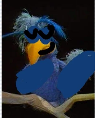 Mel Bird but Dab (Muppet Wiki Stuff) | Fan art Fun Wiki | Fandom
