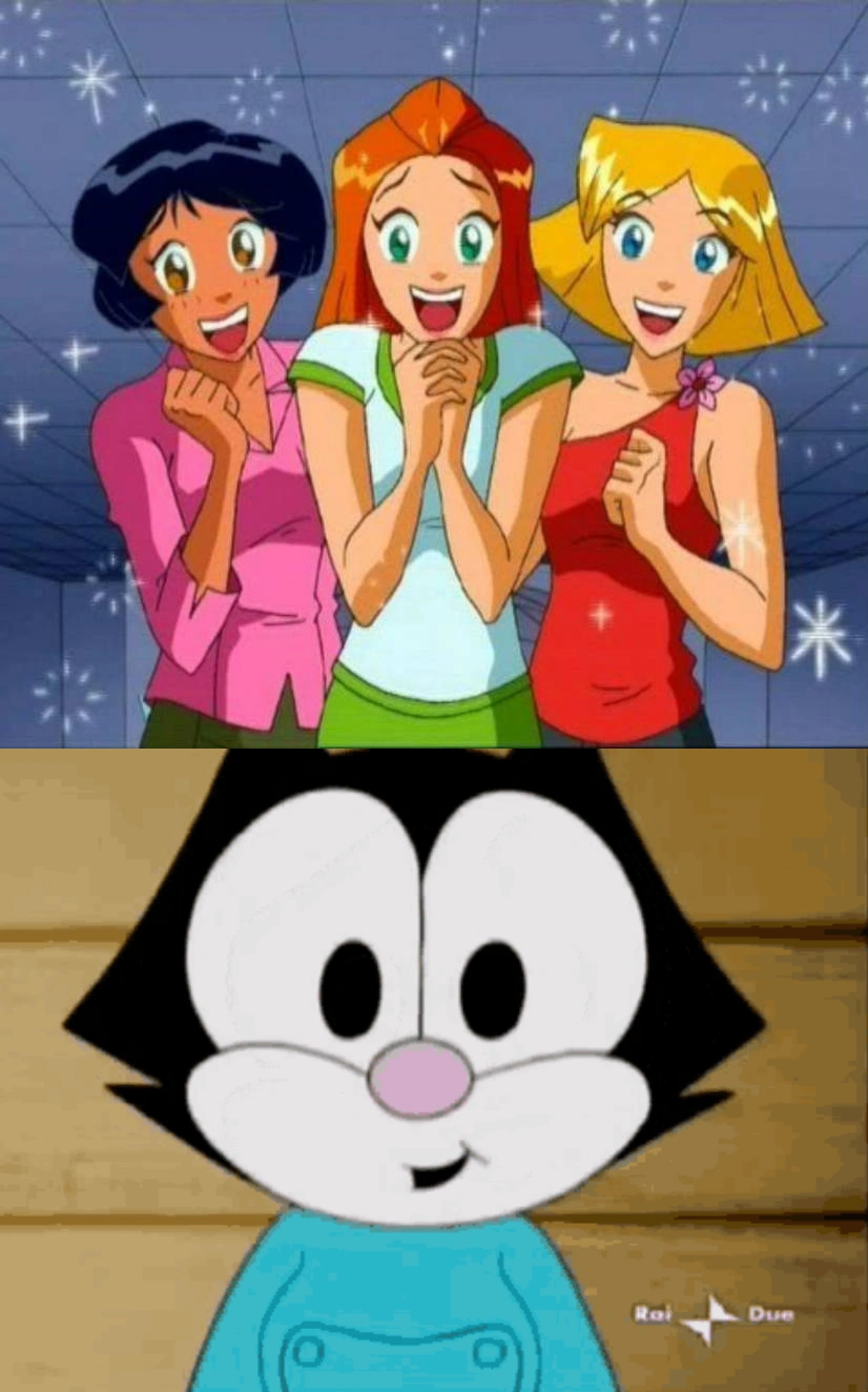 Sam, Alex and Clover's Reaction to Baby Felix the Cat by MaxietheFox2005 (DeviantArt stuff ...