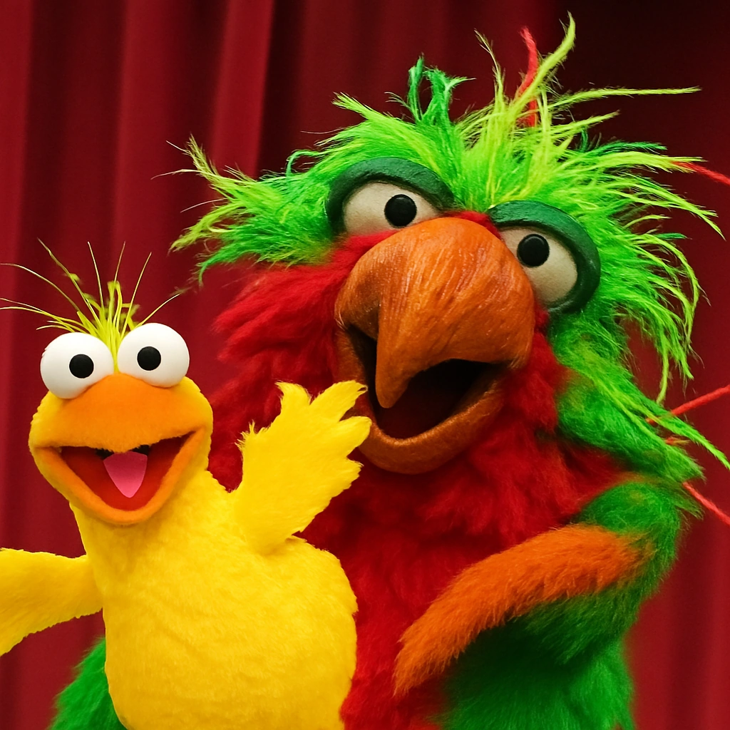 Little Bird and Eric the Parrot (AI) by MaxietheFox2005 (DeviantArt ...