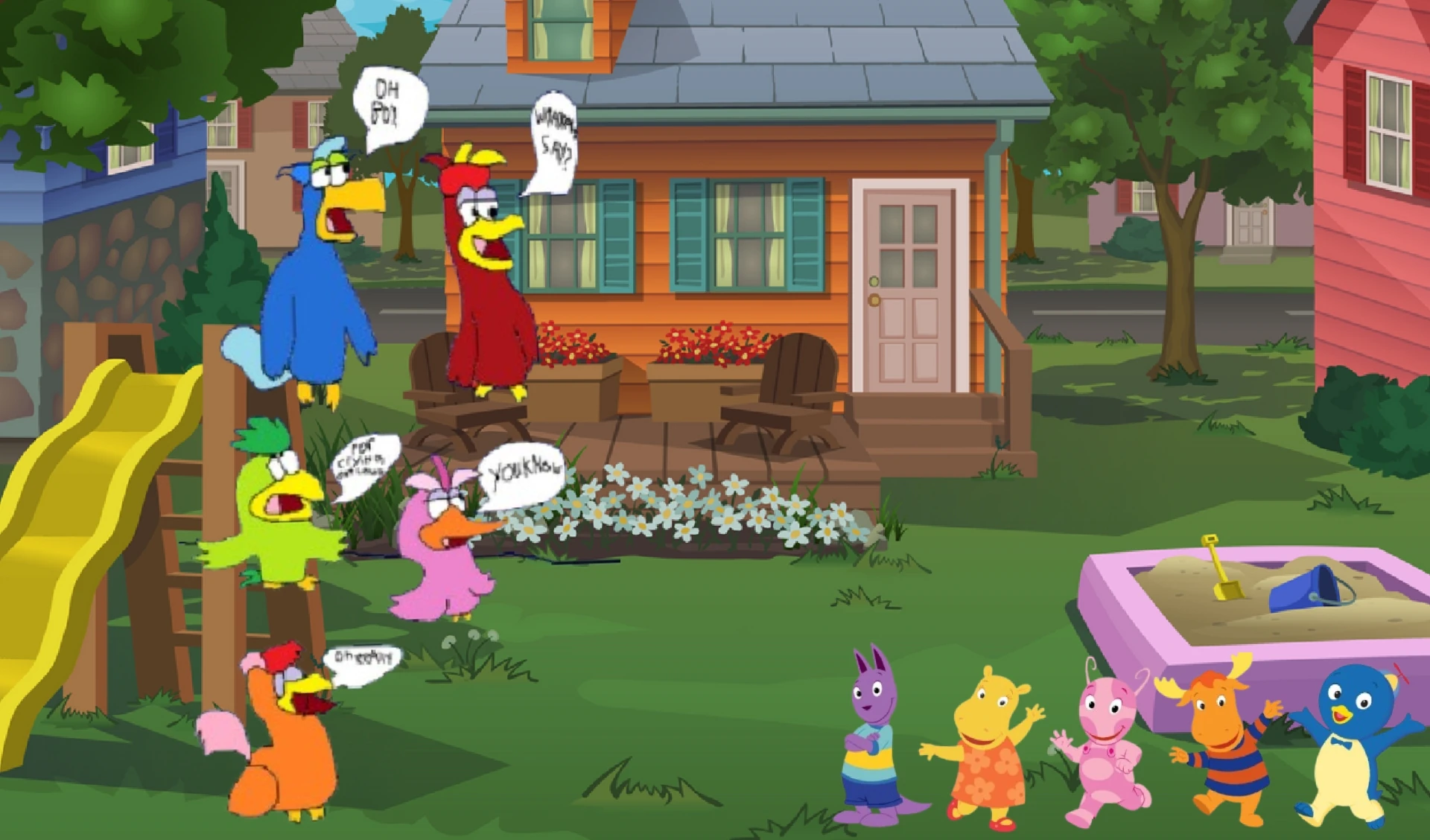 backyardigans tasha sleeping deviantart