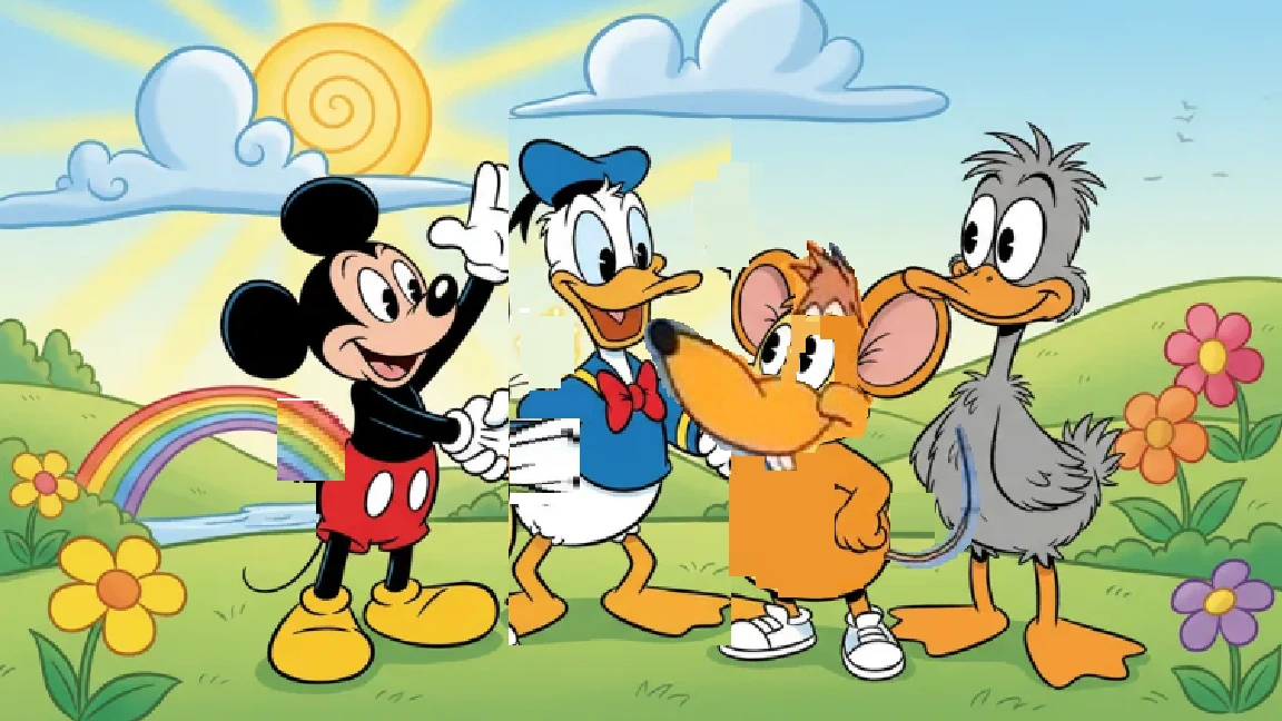 Mickey Mouse and Donald Duck meets Balin and The Ugly Duckling (are ...