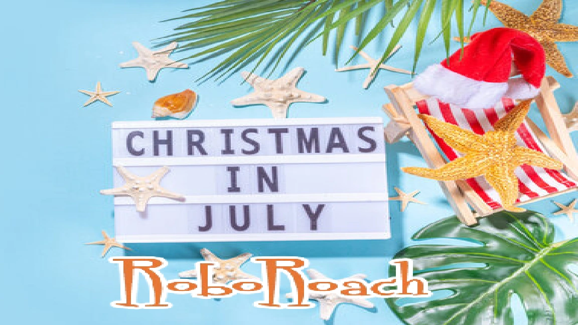 Christmas in July RoboRoach Logo | Fan art Fun Wiki | Fandom