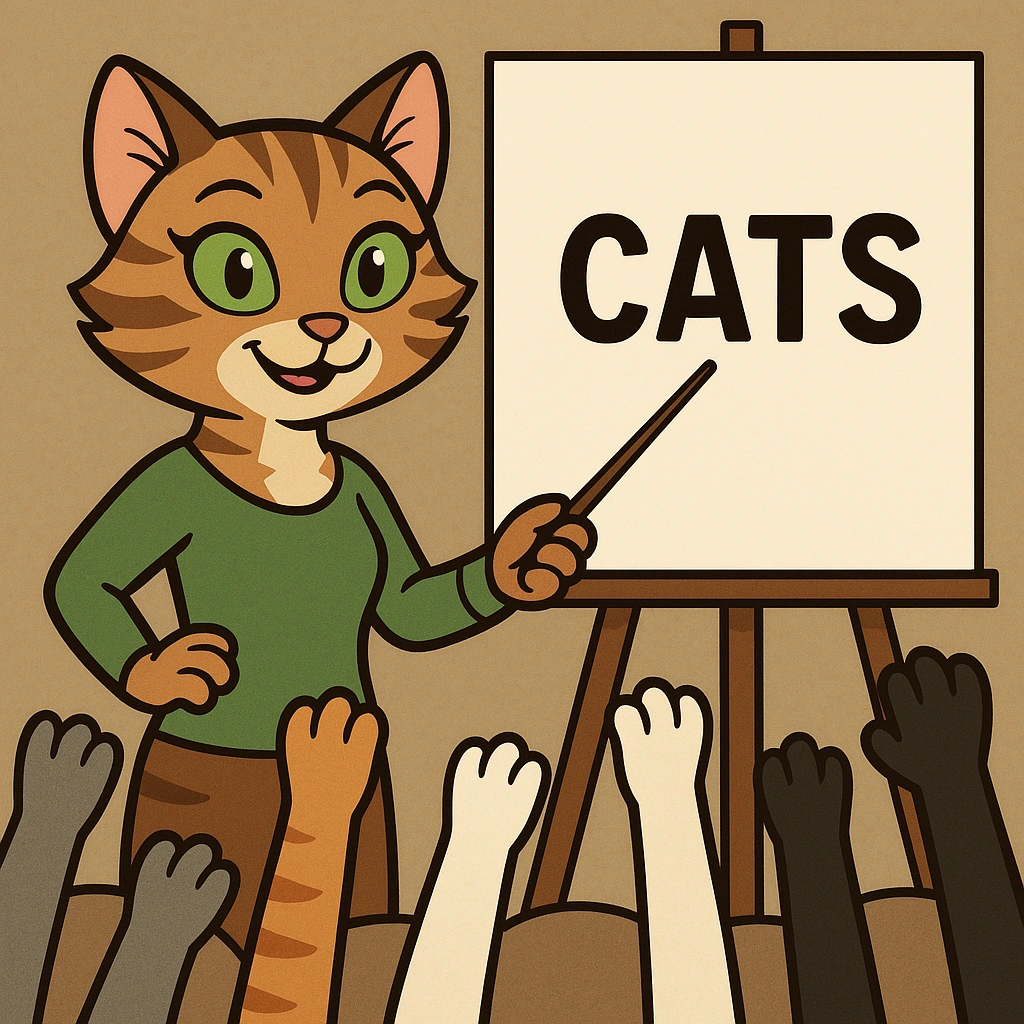A classroom kitty exhibit (Copilot AI stuff) | Fan art Fun Wiki | Fandom