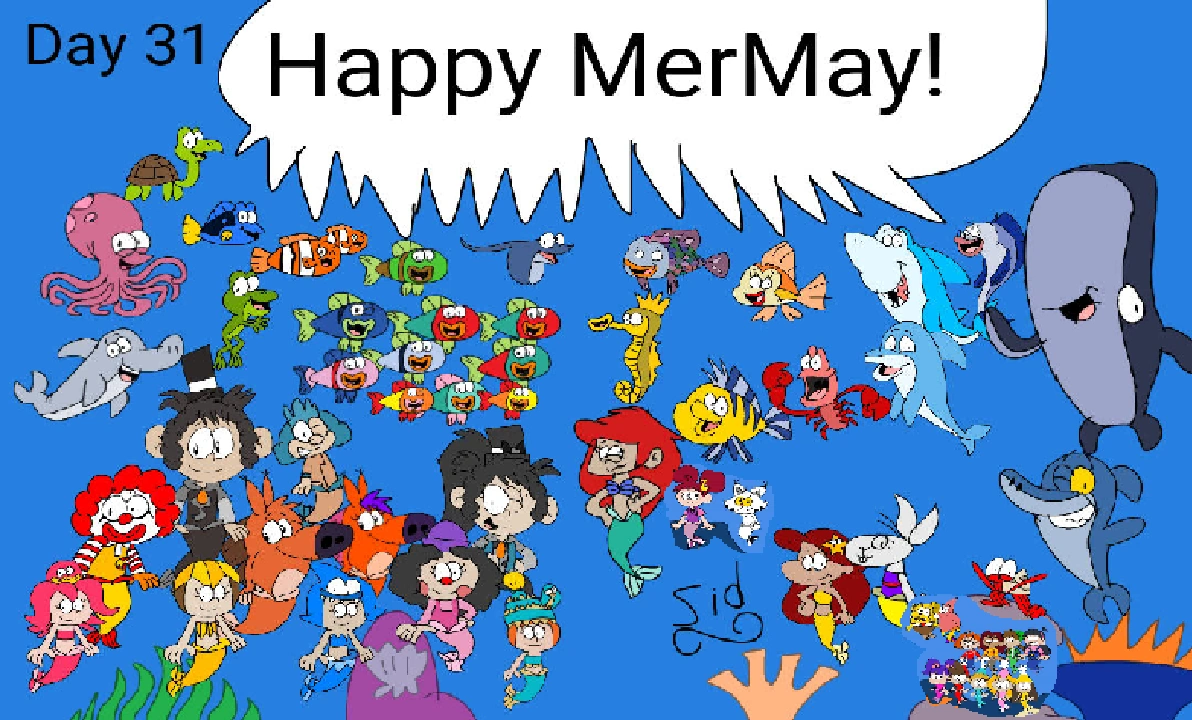 Toon Mer May 2024 Day 31 by SidabaTheToonLord (DeviantArt stuff) Bonus ...