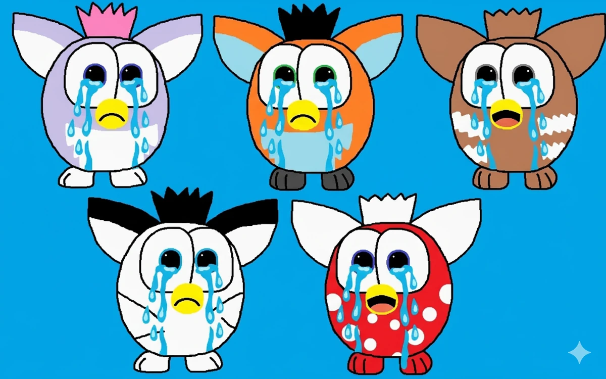 Furby Mix characters crying because of 9/11 | Fan art Fun Wiki | Fandom