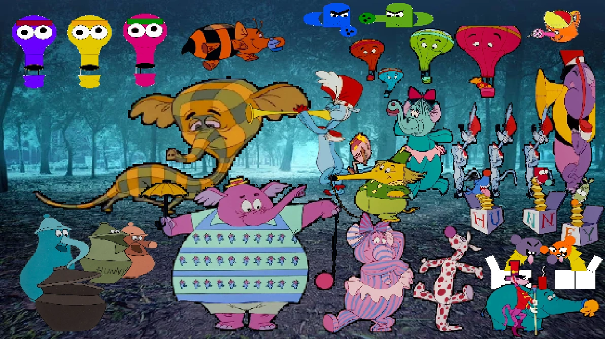 Heffalumps and Woozles (Spooky version) by nicholasschnauferi ...