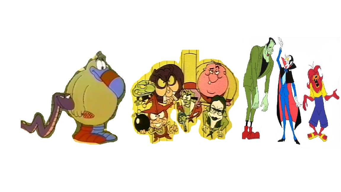 Ovide and the Gang, Cool McCool and The Groovie Goolies villains by ...