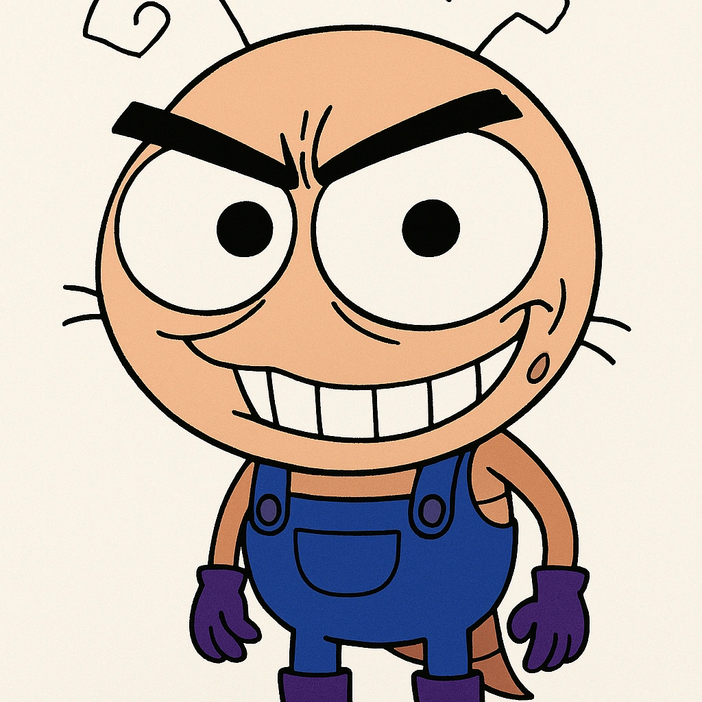 Reg Roach Wears Overalls | Fan art Fun Wiki | Fandom