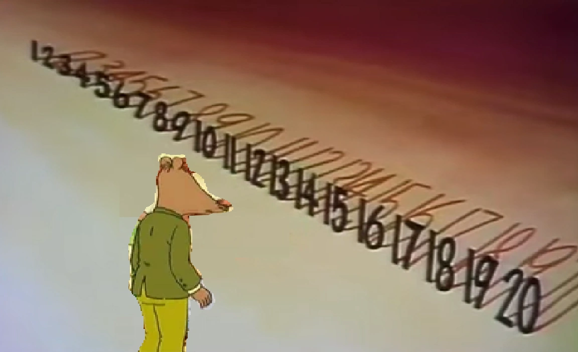 Ratburn coaching the numbers 1-20 (Arthur Wiki stuff) | Fan art Fun ...