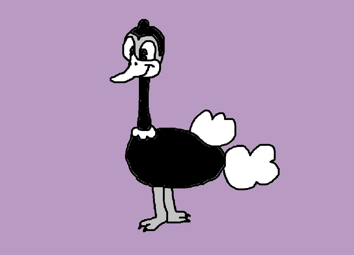 Rubberhose Ostrich by SidabaTheToonLord (DeviantArt stuff) | Fan art ...