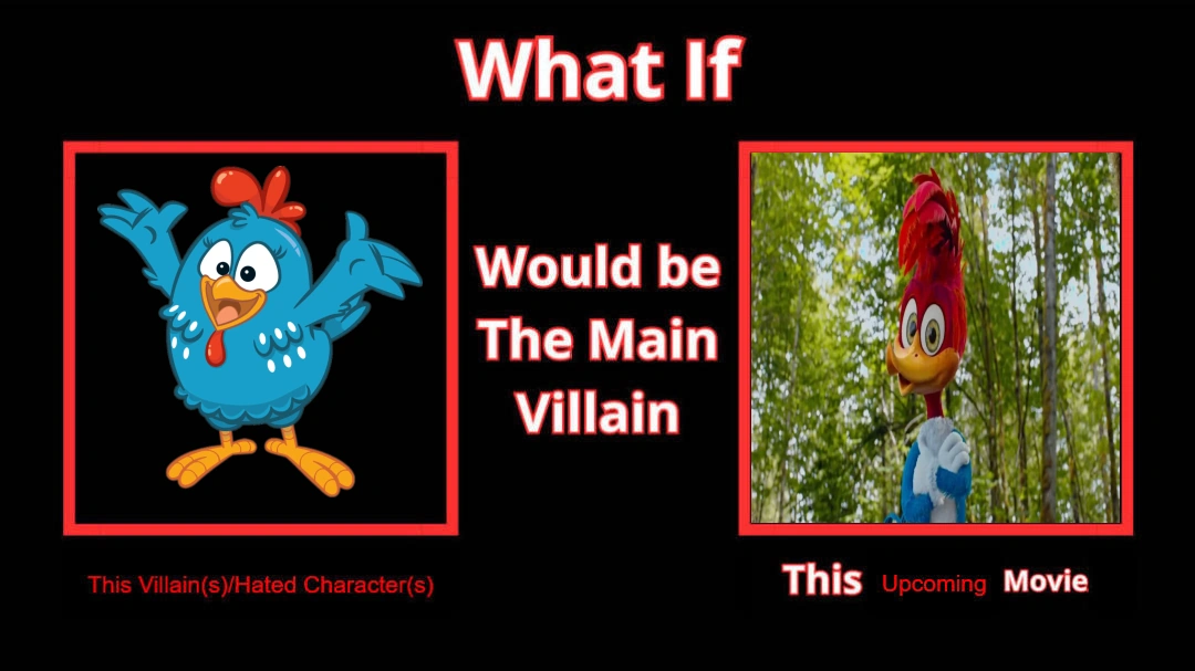 What if Lottie Dottie Chicken would be a villain in Woody Woodpecker 2 ...
