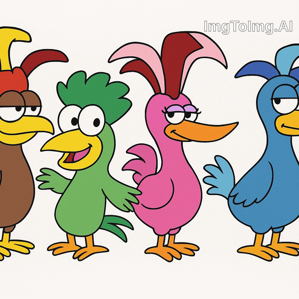 Spanish Muppet Birds | Fan art Fun Wiki | Fandom