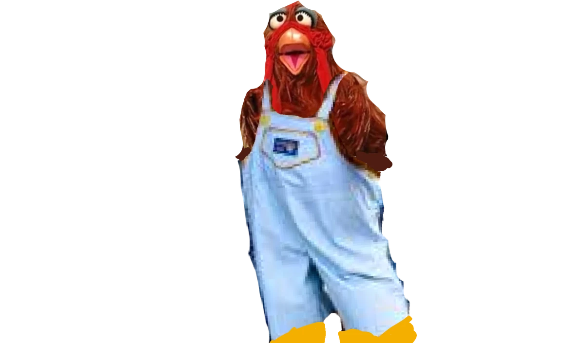 Henrietta the Chicken Wears Overalls | Fan art Fun Wiki | Fandom