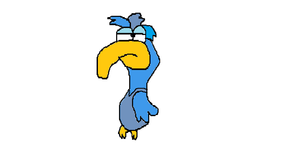 Mel Bird Wears Overalls By Daddymcabee (Deviantart Stuff) | Fan art Fun Wiki | Fandom